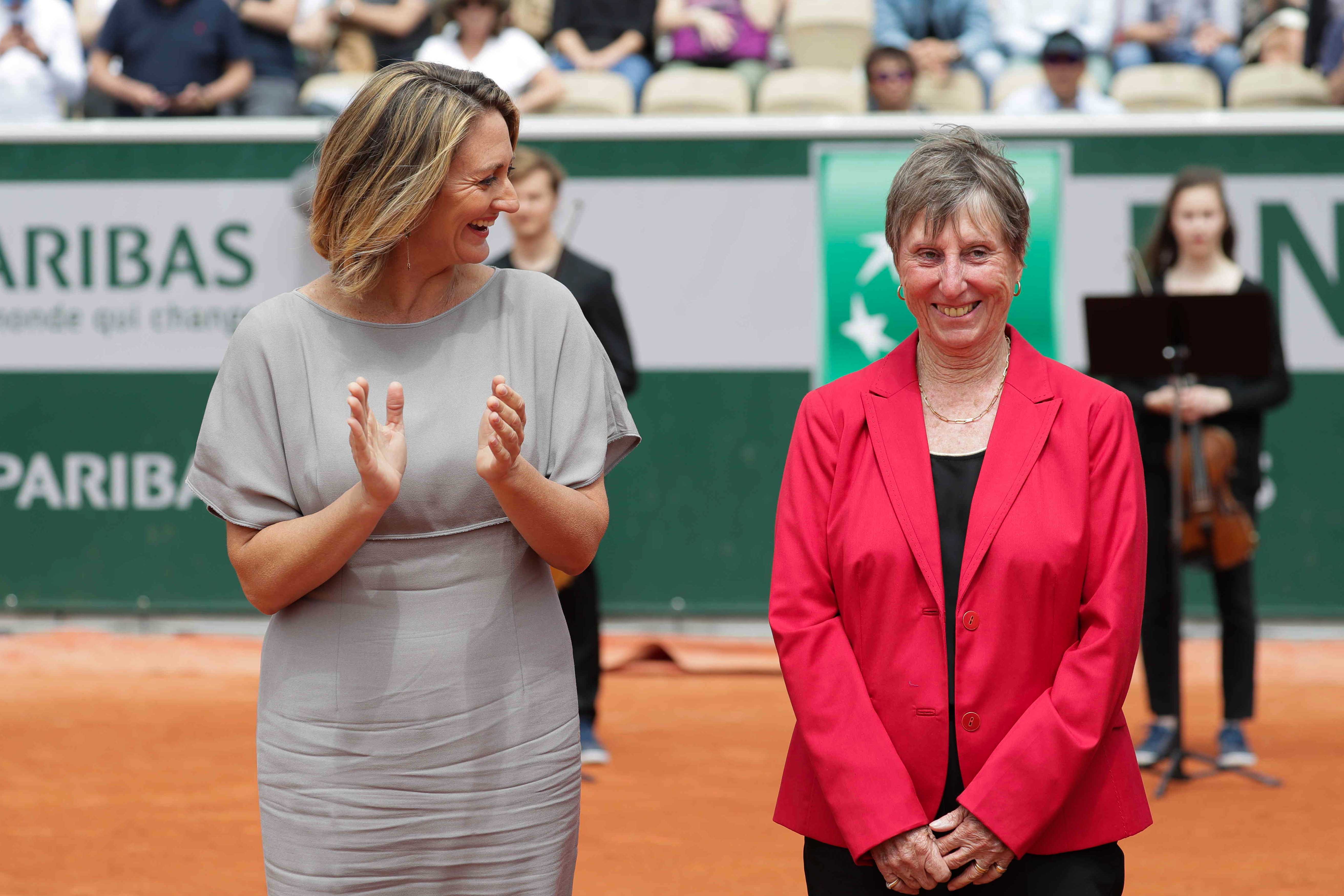Court Simonne-Mathieu : une journée particulière - Roland-Garros - Le ...